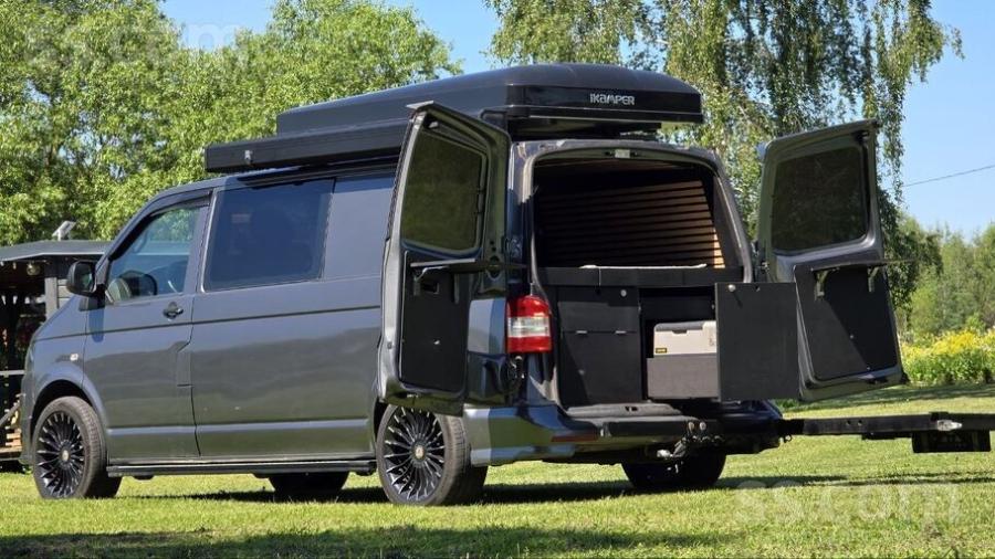 Pelēks Volkswagen Transporter 2015 Rīga, ar dzinēja tilpumu 2.00 L un nobraukumu 0 tūkst. km par 15000 €, foto 8 vietnē AUTOMOTO.COM.LV