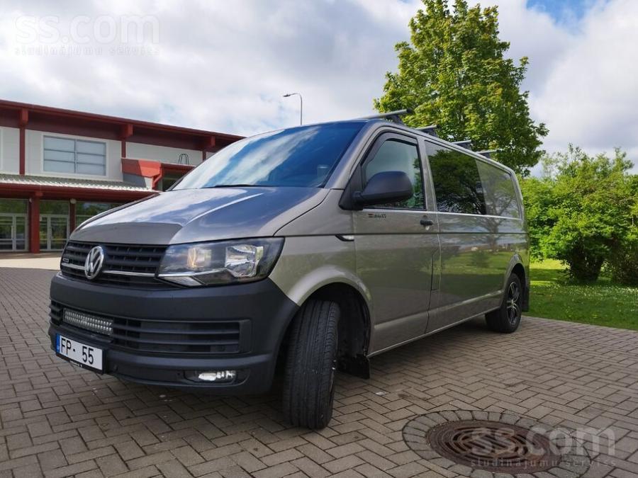 Pelēks Volkswagen Transporter 2016 Valmiera, ar dzinēja tilpumu 2.00 L un nobraukumu 283 tūkst. km par 18000 €, foto 14 vietnē AUTOMOTO.COM.LV