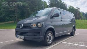 Pelēks Volkswagen Transporter 2016 Alūksne, ar dzinēja tilpumu 2.00 L un nobraukumu 0 tūkst. km par 10900 €, foto  vietnē AUTOMOTO.COM.LV