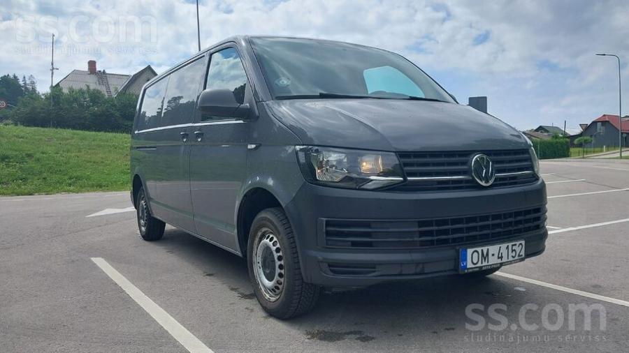 Pelēks Volkswagen Transporter 2016 Alūksne, ar dzinēja tilpumu 2.00 L un nobraukumu 0 tūkst. km par 10900 €, foto 3 vietnē AUTOMOTO.COM.LV
