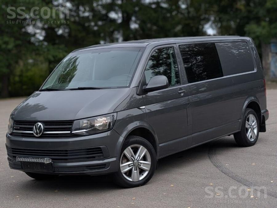 Pelēks Volkswagen Transporter 2016 Rīga, ar dzinēja tilpumu 2.00 L un nobraukumu 0 tūkst. km par 10750 €, foto 3 vietnē AUTOMOTO.COM.LV