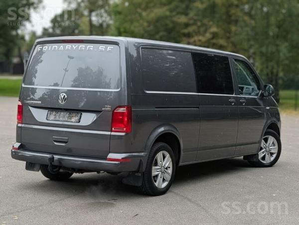 Grey Volkswagen Transporter 2016 in Riga, with an engine capacity of 2.00 L and mileage of 0 thousand km for 10750 €, photo 5 on AUTOMOTO.COM.LV