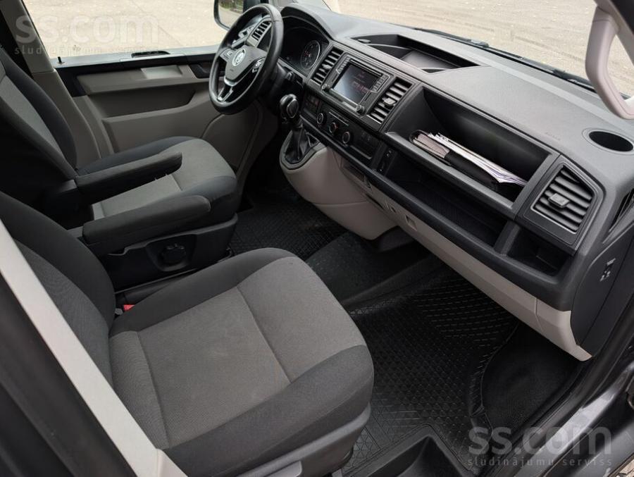 Pelēks Volkswagen Transporter 2016 Rīga, ar dzinēja tilpumu 2.00 L un nobraukumu 0 tūkst. km par 10750 €, foto 9 vietnē AUTOMOTO.COM.LV