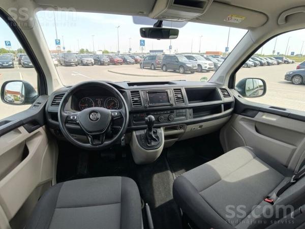 Grey Volkswagen Transporter 2017 in Jelgava, with an engine capacity of 2.00 L and mileage of 256 thousand km for 13950 €, photo 6 on AUTOMOTO.COM.LV