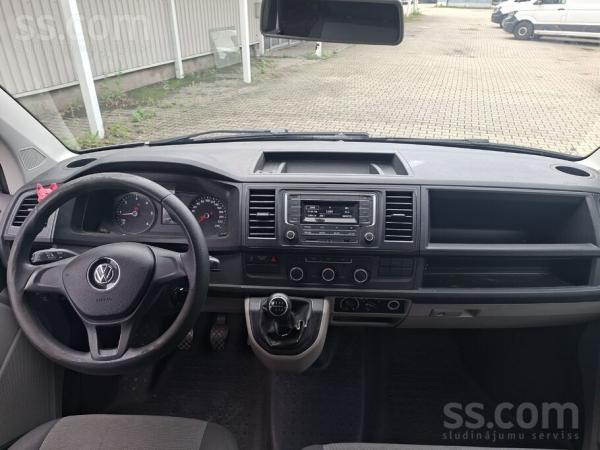 Pelēks Volkswagen Transporter 2017 Rīga, ar dzinēja tilpumu 2.00 L un nobraukumu 418 tūkst. km par 16350 €, foto 8 vietnē AUTOMOTO.COM.LV