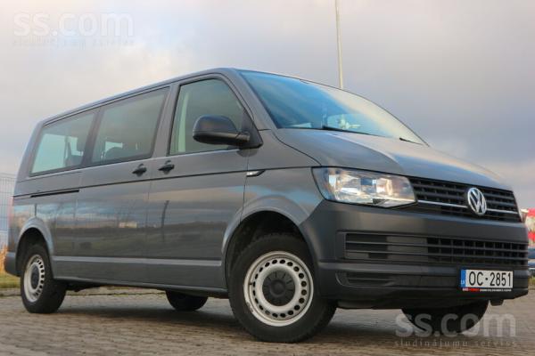 Grey Volkswagen Transporter 2019 in Riga, with an engine capacity of 2.00 L and mileage of 249 thousand km for 16000 €, photo 2 on AUTOMOTO.COM.LV