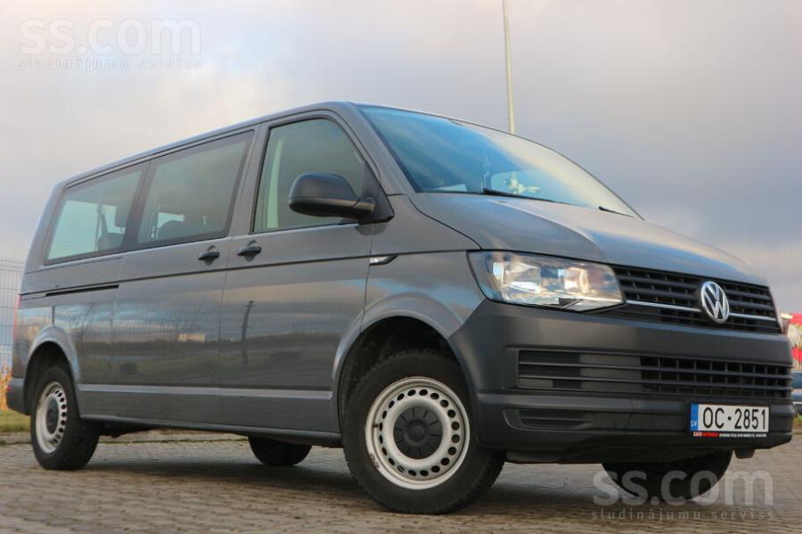 Grey Volkswagen Transporter 2019 in Riga, with an engine capacity of 2.00 L and mileage of 249 thousand km for 16000 €, photo 2 on AUTOMOTO.COM.LV