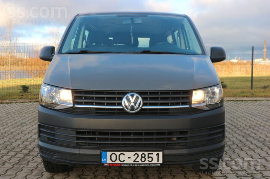 Grey Volkswagen Transporter 2019 in Riga, with an engine capacity of 2.00 L and mileage of 249 thousand km for 16000 €, photo 3 on AUTOMOTO.COM.LV