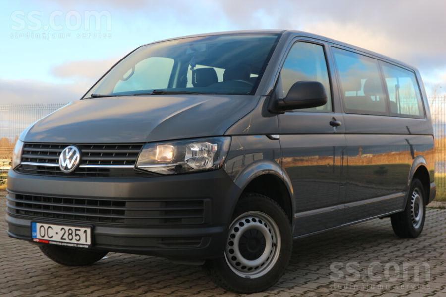 Grey Volkswagen Transporter 2019 in Riga, with an engine capacity of 2.00 L and mileage of 249 thousand km for 16000 €, photo 5 on AUTOMOTO.COM.LV
