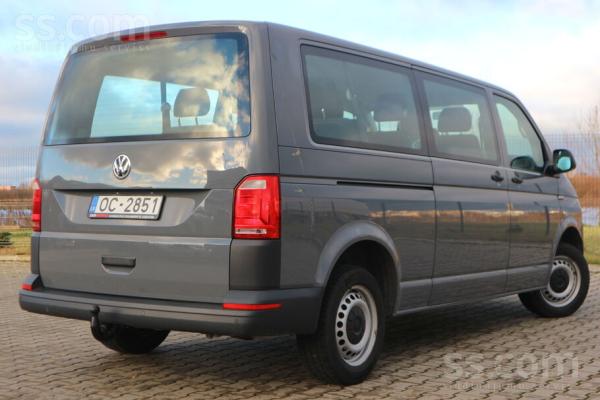 Grey Volkswagen Transporter 2019 in Riga, with an engine capacity of 2.00 L and mileage of 249 thousand km for 16000 €, photo 7 on AUTOMOTO.COM.LV