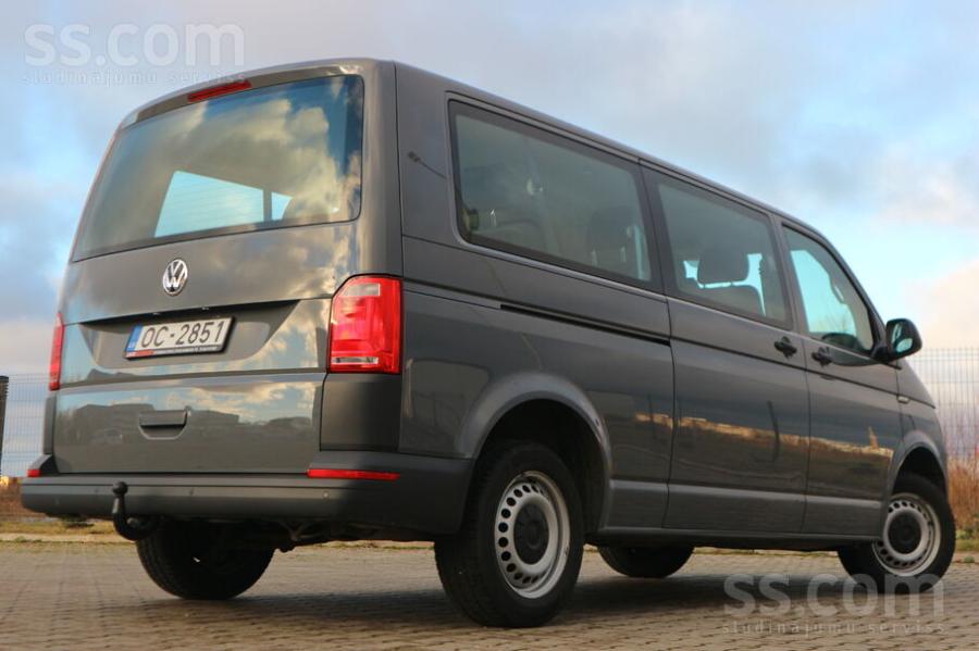 Grey Volkswagen Transporter 2019 in Riga, with an engine capacity of 2.00 L and mileage of 249 thousand km for 16000 €, photo 8 on AUTOMOTO.COM.LV