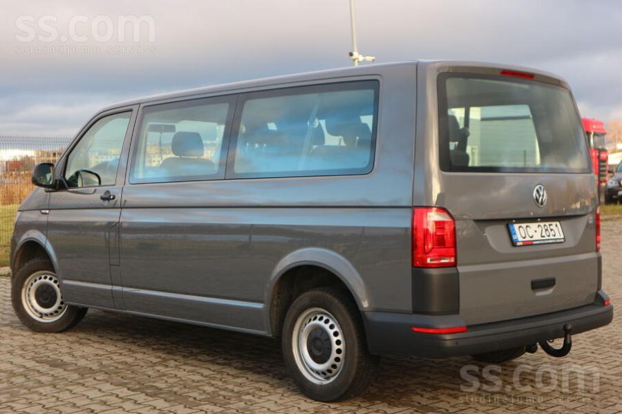 Grey Volkswagen Transporter 2019 in Riga, with an engine capacity of 2.00 L and mileage of 249 thousand km for 16000 €, photo 10 on AUTOMOTO.COM.LV
