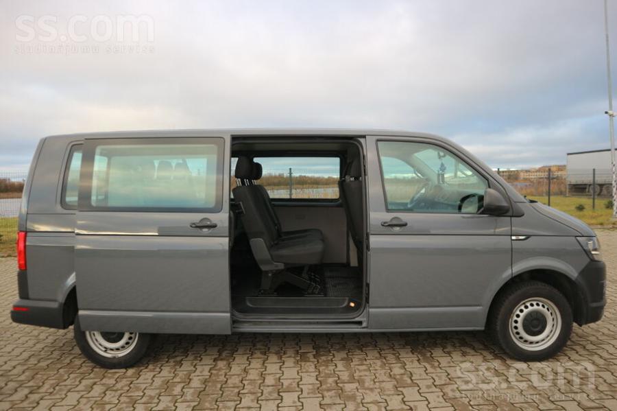 Grey Volkswagen Transporter 2019 in Riga, with an engine capacity of 2.00 L and mileage of 249 thousand km for 16000 €, photo 17 on AUTOMOTO.COM.LV