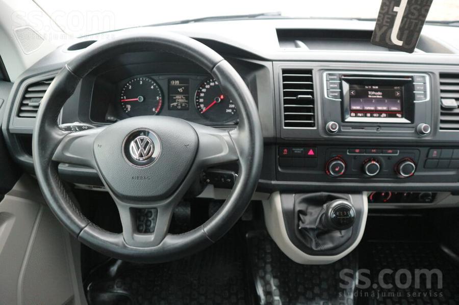 Grey Volkswagen Transporter 2019 in Riga, with an engine capacity of 2.00 L and mileage of 249 thousand km for 16000 €, photo 23 on AUTOMOTO.COM.LV