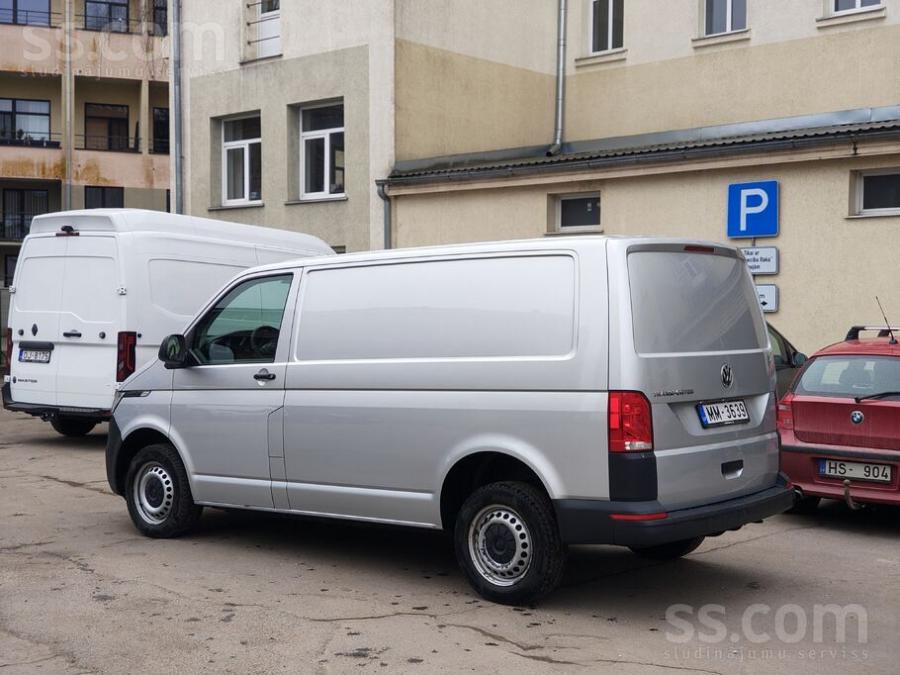 Grey Volkswagen Transporter 2020 in Riga, with an engine capacity of 2.00 L and mileage of 221 thousand km for 12700 €, photo 6 on AUTOMOTO.COM.LV