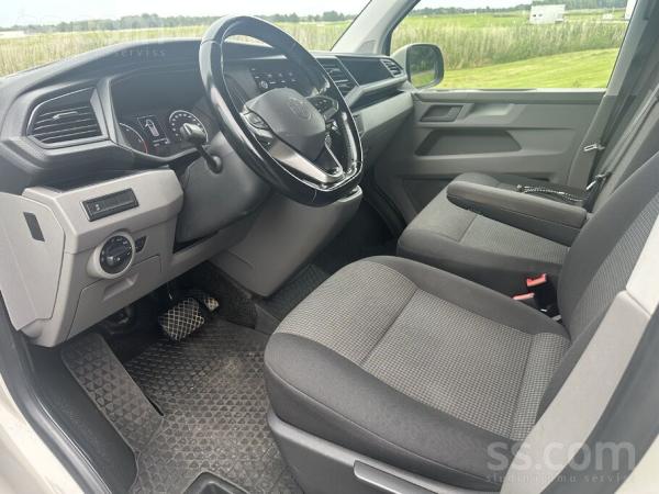 Grey Volkswagen Transporter 2021 in Tallinn, with an engine capacity of 2.00 L and mileage of 159 thousand km for 21800 €, photo 6 on AUTOMOTO.COM.LV