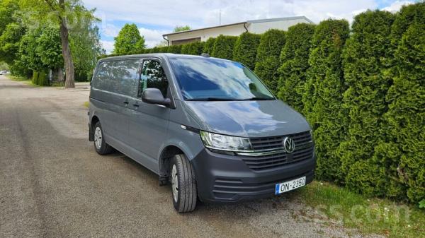 Grey Volkswagen Transporter 2023 in Valmiera, with an engine capacity of 2.00 L and mileage of 162 thousand km for 19200 €, photo 2 on AUTOMOTO.COM.LV