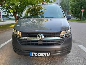 Grey Volkswagen Transporter 2024 in Riga, with an engine capacity of 1.90 L and mileage of 23 thousand km for 2200 €, photo 2 on AUTOMOTO.COM.LV