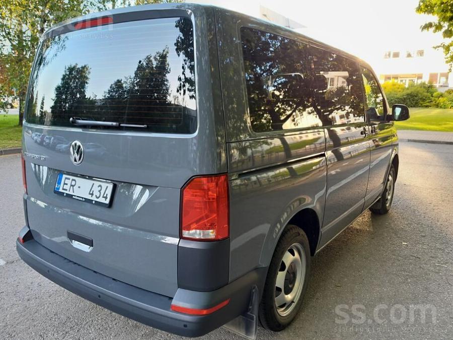 Grey Volkswagen Transporter 2024 in Riga, with an engine capacity of 1.90 L and mileage of 23 thousand km for 2200 €, photo 5 on AUTOMOTO.COM.LV