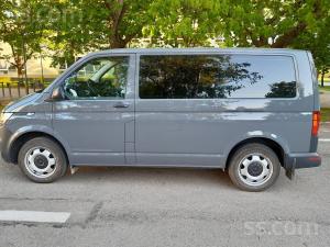 Grey Volkswagen Transporter 2024 in Riga, with an engine capacity of 1.90 L and mileage of 23 thousand km for 2200 €, photo 8 on AUTOMOTO.COM.LV