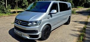 Grey Volkswagen Transporter 2017 in Kaunas, with an engine capacity of 1.97 L and mileage of 217 thousand km for 12400 €, photo 6 on AUTOMOTO.COM.LV