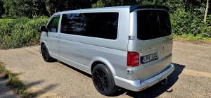 Grey Volkswagen Transporter 2017 in Kaunas, with an engine capacity of 1.97 L and mileage of 217 thousand km for 12400 €, photo 9 on AUTOMOTO.COM.LV