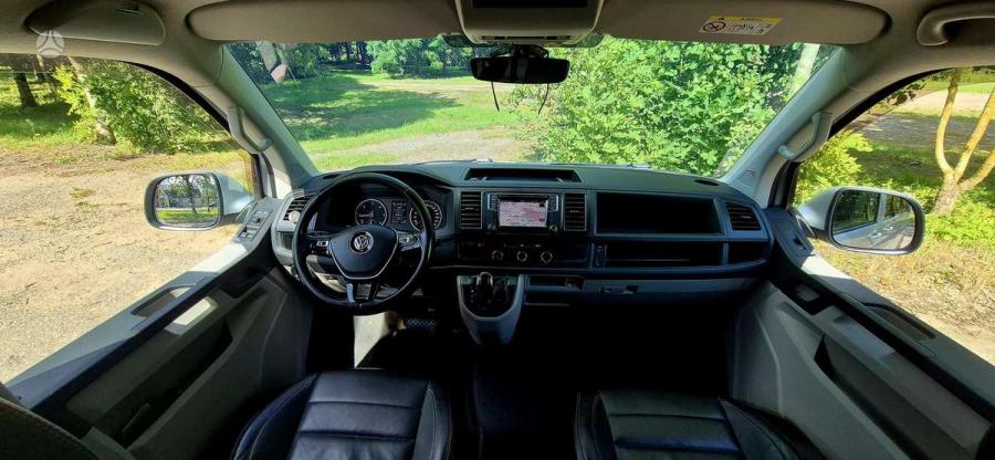 Grey Volkswagen Transporter 2017 in Kaunas, with an engine capacity of 1.97 L and mileage of 217 thousand km for 12400 €, photo 15 on AUTOMOTO.COM.LV