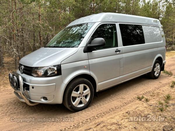 Grey Volkswagen Transporter 2014 in Tallinn, with an engine capacity of 2.00 L and mileage of 289 thousand km for 12500 €, photo 2 on AUTOMOTO.COM.LV