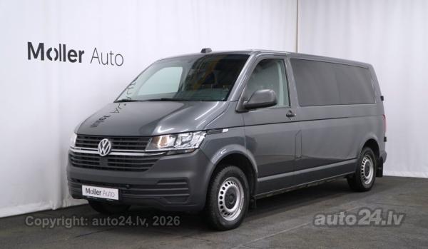 Grey Volkswagen Transporter 2020 in Tallinn, with an engine capacity of 2.00 L and mileage of 104 thousand km for 28900 €, photo 1 on AUTOMOTO.COM.LV
