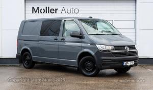 Grey Volkswagen Transporter 2023 in Riga, with an engine capacity of 2.00 L and mileage of 98 thousand km for 35816 €, photo 2 on AUTOMOTO.COM.LV