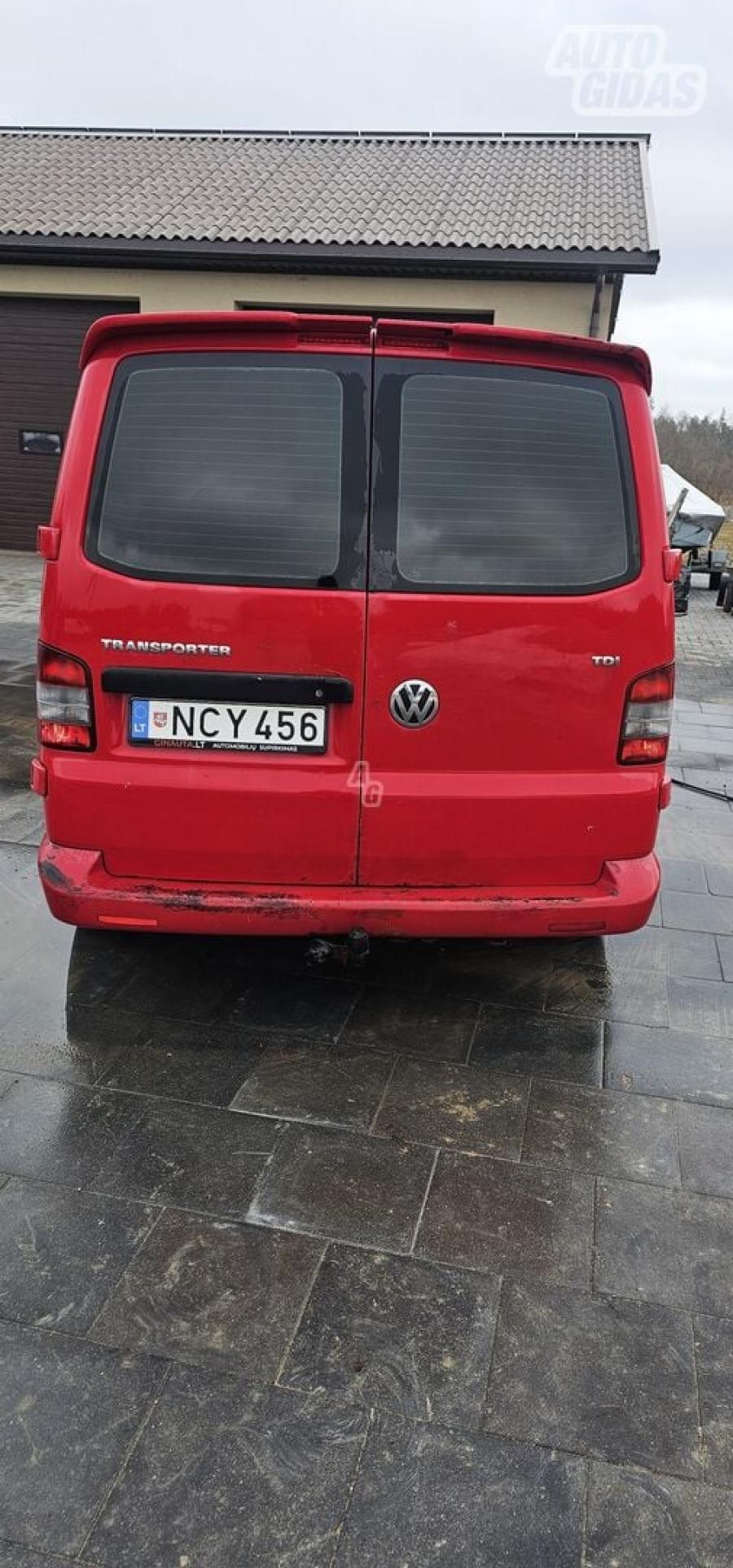 Volkswagen Transporter 2007 Mažeikiai, ar dzinēja tilpumu 1.90 L un nobraukumu 333 tūkst. km par 4300 €, foto 8 vietnē AUTOMOTO.COM.LV