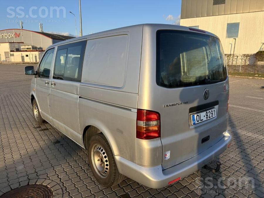 Volkswagen Transporter 2005 Rīga, ar dzinēja tilpumu 2.50 L un nobraukumu 268 tūkst. km par 5200 €, foto 5 vietnē AUTOMOTO.COM.LV