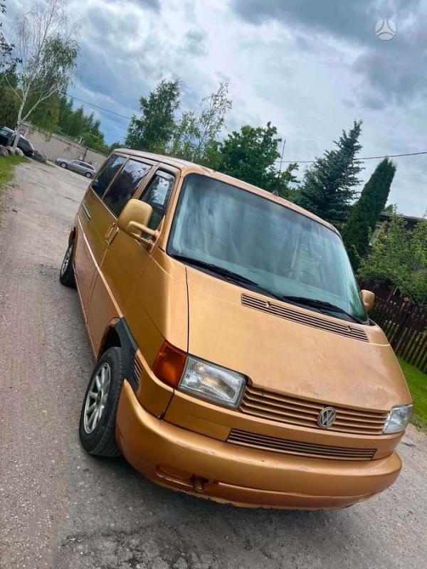 Oranžs Volkswagen Transporter 1996 Mažeikiai, ar dzinēja tilpumu 2.50 L un nobraukumu 460 tūkst. km par 1400 €, foto 2 vietnē AUTOMOTO.COM.LV
