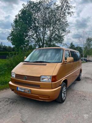 Oranžs Volkswagen Transporter 1996 Mažeikiai, ar dzinēja tilpumu 2.50 L un nobraukumu 460 tūkst. km par 1400 €, foto  vietnē AUTOMOTO.COM.LV