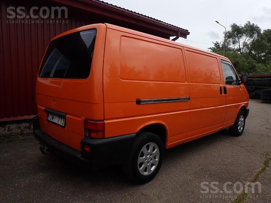Oranžs Volkswagen Transporter 1998 Liepāja, ar dzinēja tilpumu 2.50 L un nobraukumu 433 tūkst. km par 4950 €, foto 3 vietnē AUTOMOTO.COM.LV