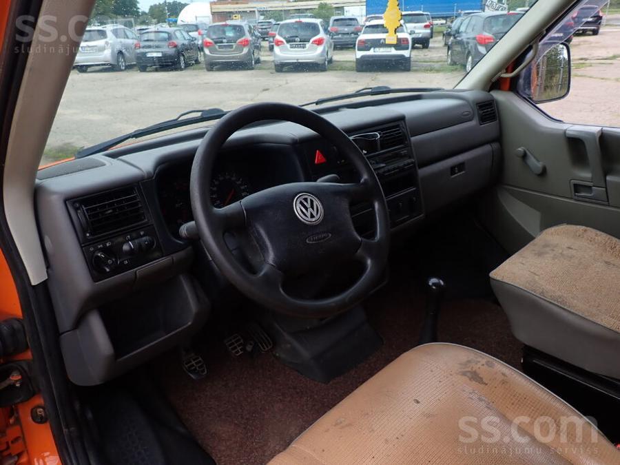 Oranžs Volkswagen Transporter 1998 Liepāja, ar dzinēja tilpumu 2.50 L un nobraukumu 433 tūkst. km par 4950 €, foto 9 vietnē AUTOMOTO.COM.LV