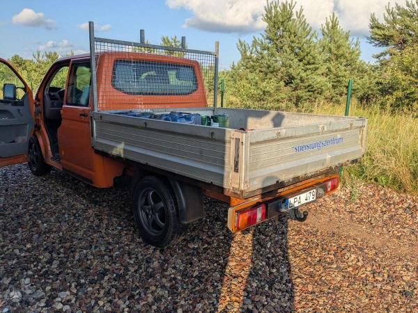 Oranžs Volkswagen Transporter 2005 Trakai, ar dzinēja tilpumu 1.90 L un nobraukumu 300 tūkst. km par 3900 €, foto 5 vietnē AUTOMOTO.COM.LV
