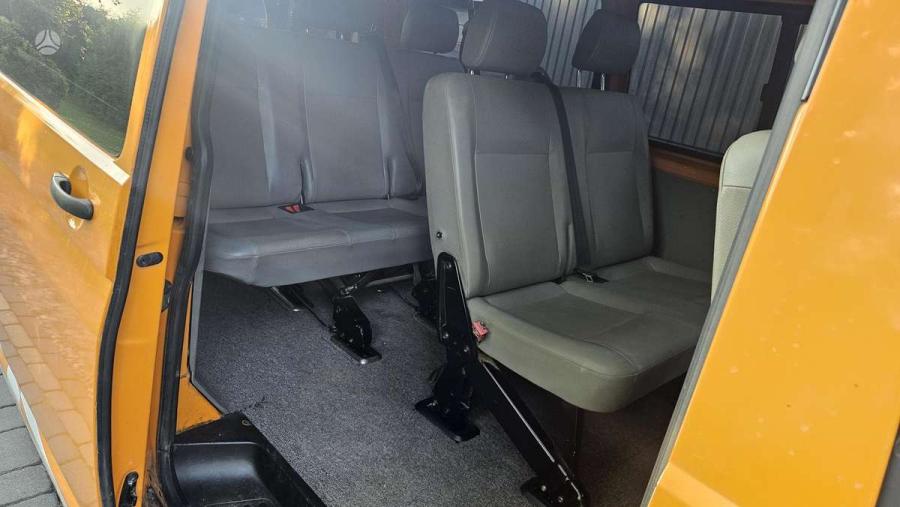 Orange Volkswagen Transporter 2011 in Kaisiadorys, with an engine capacity of 2.00 L and mileage of 280 thousand km for 9000 €, photo 16 on AUTOMOTO.COM.LV