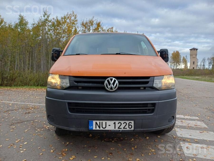 Orange Volkswagen Transporter 2010 in Daugavpils, with an engine capacity of 2.00 L and mileage of 0 thousand km for 4500 €, photo 1 on AUTOMOTO.COM.LV