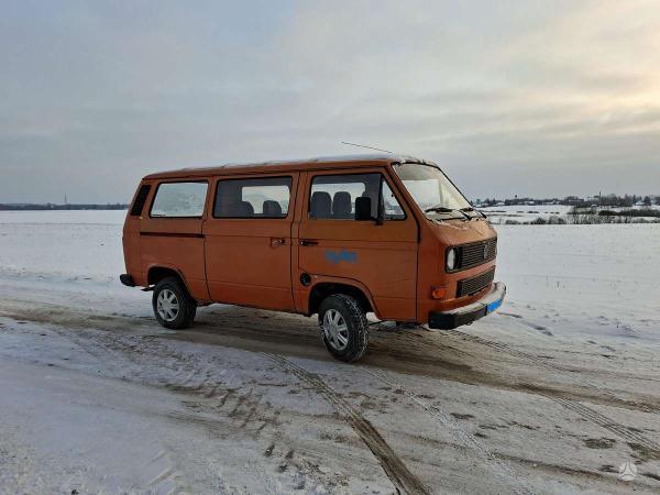 Oranžs Volkswagen Transporter 1989 Lazdijai, ar dzinēja tilpumu 1.70 L un nobraukumu 214 tūkst. km par 4400 €, foto 3 vietnē AUTOMOTO.COM.LV