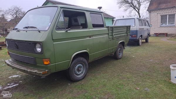 Volkswagen Transporter 1987 in Birstonas, with an engine capacity of 1.60 L and mileage of 300 thousand km for 1500 €, photo 1 on AUTOMOTO.COM.LV