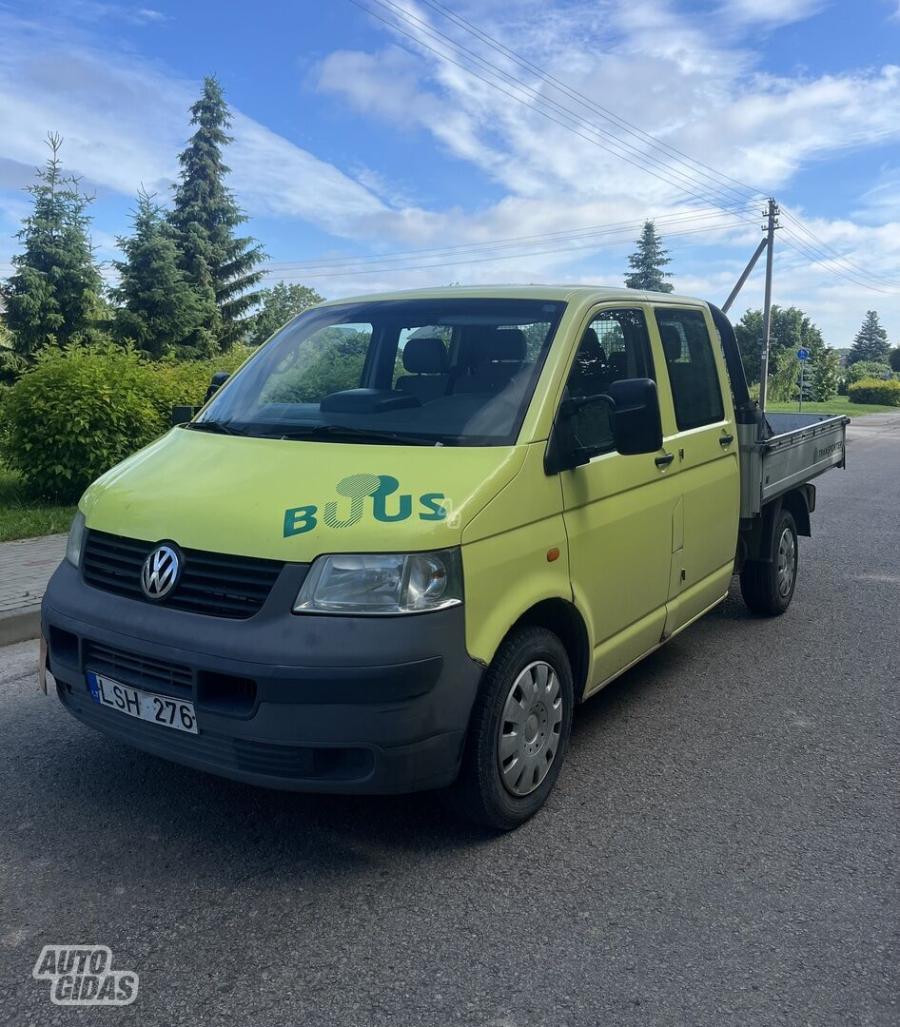 Volkswagen Transporter 2007 Kauņa, ar dzinēja tilpumu 1.90 L un nobraukumu 295 tūkst. km par 4200 €, foto 1 vietnē AUTOMOTO.COM.LV