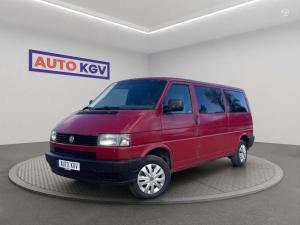 Red Volkswagen Transporter 1996 in Vilnius, with an engine capacity of 2.40 L and mileage of 391 thousand km for 2999 €, photo  on AUTOMOTO.COM.LV