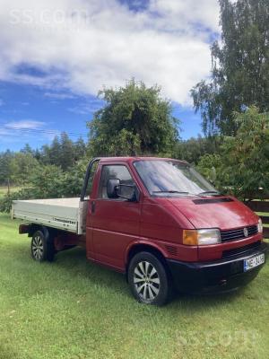 Red Volkswagen Transporter 1998 in Kuldiga, with an engine capacity of 1.90 L and mileage of 360 thousand km for 3000 €, photo  on AUTOMOTO.COM.LV