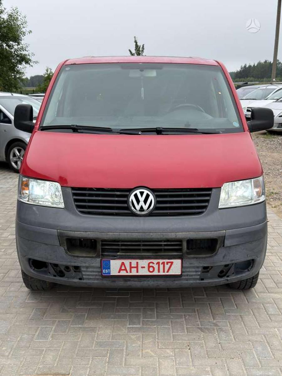 Sarkans Volkswagen Transporter 2003 Viļņa, ar dzinēja tilpumu 1.90 L un nobraukumu 579 tūkst. km par 2200 €, foto 3 vietnē AUTOMOTO.COM.LV
