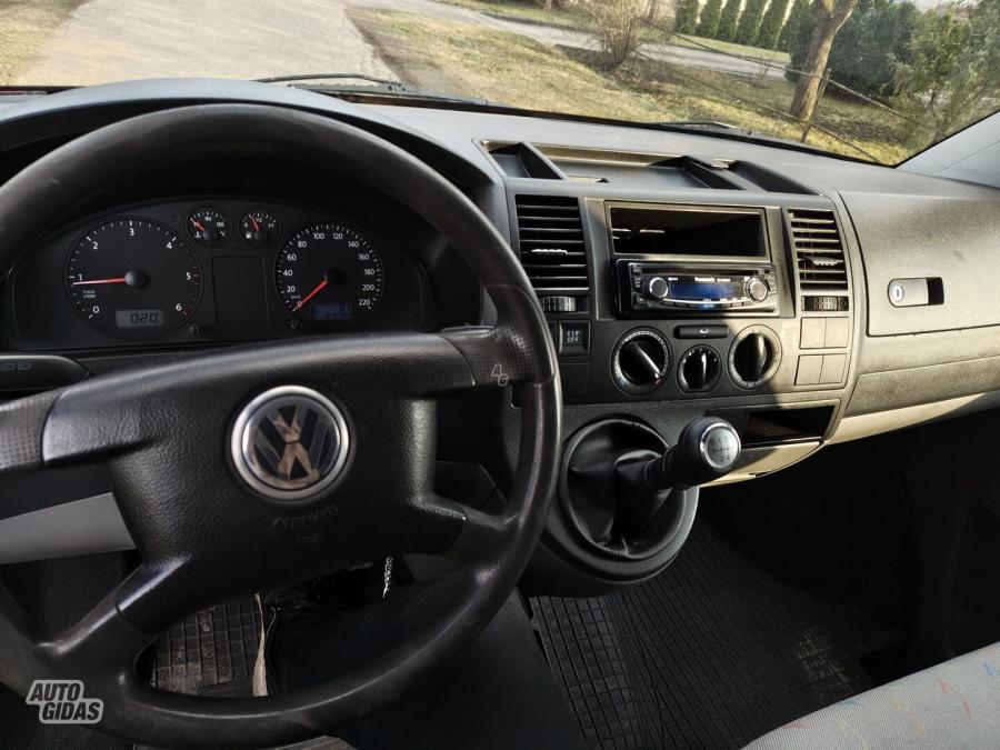 Sarkans Volkswagen Transporter 2006 Kaišiadorys, ar dzinēja tilpumu 1.90 L un nobraukumu 316 tūkst. km par 4400 €, foto 16 vietnē AUTOMOTO.COM.LV