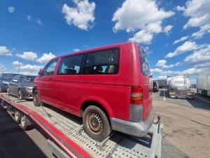 Red Volkswagen Transporter 2006 in Marijampole, with an engine capacity of 1.90 L and mileage of 334 thousand km for 3350 €, photo  on AUTOMOTO.COM.LV