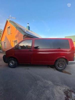 Sarkans Volkswagen Transporter 2007 Šilutė, ar dzinēja tilpumu 1.90 L un nobraukumu 381 tūkst. km par 3400 €, foto  vietnē AUTOMOTO.COM.LV
