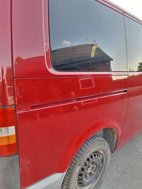 Sarkans Volkswagen Transporter 2007 Šilutė, ar dzinēja tilpumu 1.90 L un nobraukumu 381 tūkst. km par 3400 €, foto 6 vietnē AUTOMOTO.COM.LV