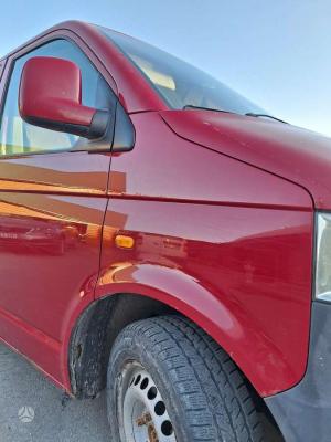 Sarkans Volkswagen Transporter 2007 Šilutė, ar dzinēja tilpumu 1.90 L un nobraukumu 381 tūkst. km par 3400 €, foto 8 vietnē AUTOMOTO.COM.LV